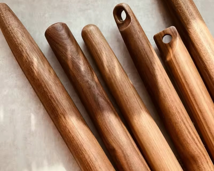 Black Walnut Rolling Pins | French Style Wooden Rolling Pins – Wondrwood