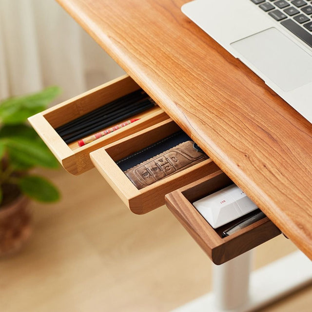 Hidden Hardwood Desk Drawers | Creative Attachable Desk Storage – Wondrwood