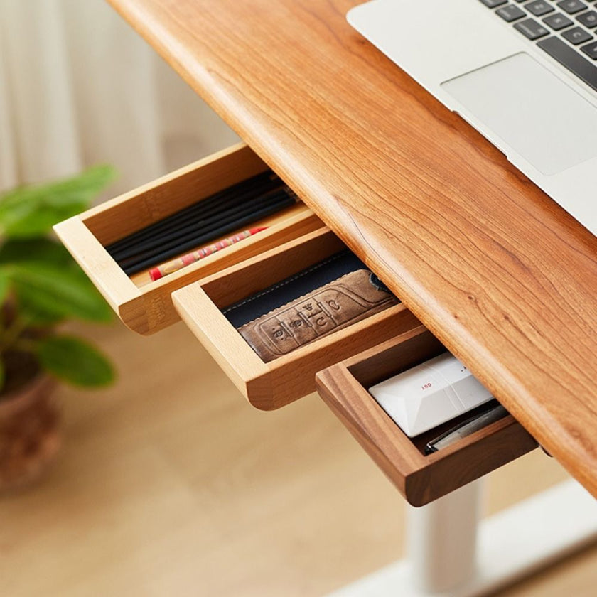 Hidden Hardwood Desk Drawers | Creative Attachable Desk Storage – Wondrwood